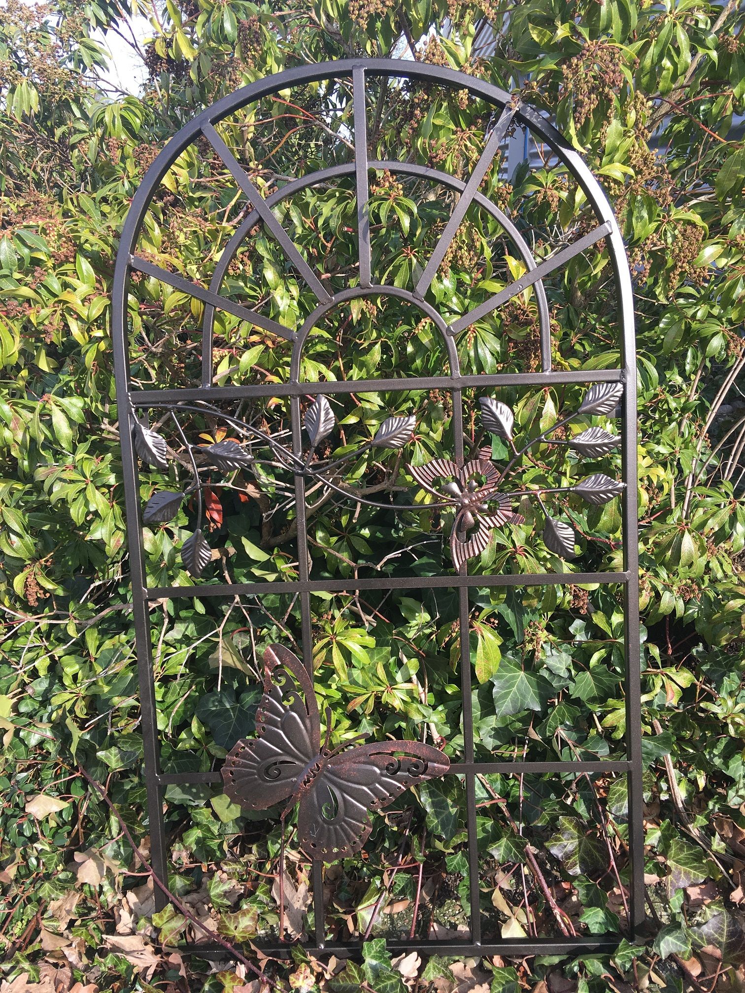 Vlinder venster model, metal old-brown-rust - houseandgarden.shop - dé ...